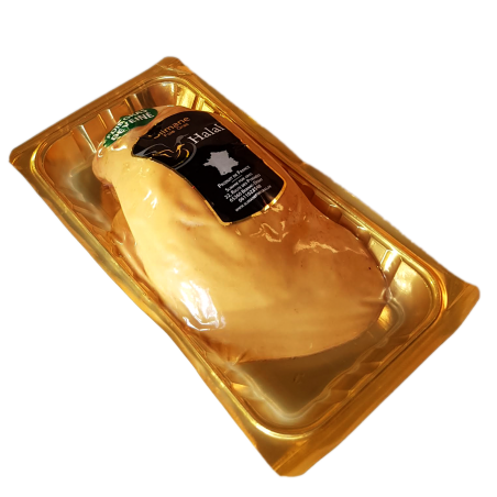 Foie gras de canard déveiné frais 550 à 650 g halal